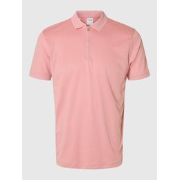 Selected Poloshirt 'SLHFave' Herren Größe S altrosa