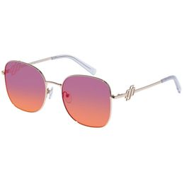 Le Specs Sonnenbrille Herren Größe One Size gold / orange / pink