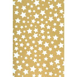 Geschenkpapier Star Collection, LxB 750 x 500 mm, VE 250 Bögen, 80 g/m², gold, ab 2 VE kaiserkraft