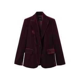 Mango Blazer 'COMBI' Damen Gr&ouml;&szlig;e 32 dunkelrot
