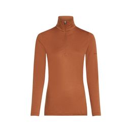 Icebreaker Performance Shirt 'Oasis' female Brown size M