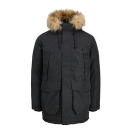 Jack & Jones Plus Jack & Jones Plus Parka 'JJCAMP' Herren Größe 6XL schwarz