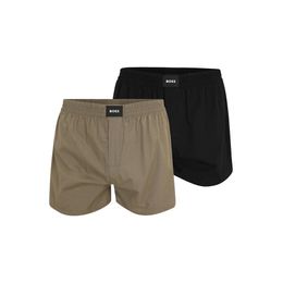 BOSS Boxershorts 'Peach' Herren Gr&ouml;&szlig;e XL umbra / schwarz