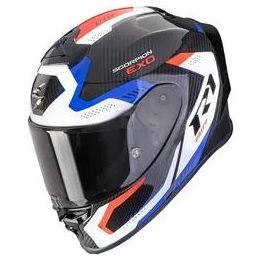 Scorpion Exo-R1 Evo Carbon Air Propel Integralhelm Schwarz / Wei&szlig; / Rot M