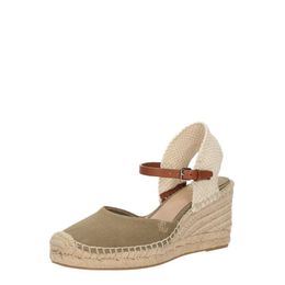 Lauren by Ralph Lauren Lauren Ralph Lauren Pumps 'ROBBY' Damen Größe 40 beige / braun / oliv