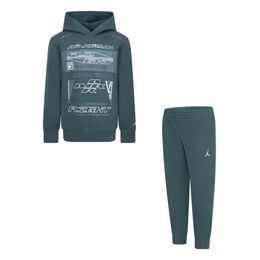 Jordan Jogginganzug Jungen Gr&ouml;&szlig;e 74/80 petrol / wei&szlig;