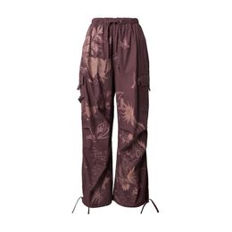 Ed Hardy Cargo Pants female Red size S