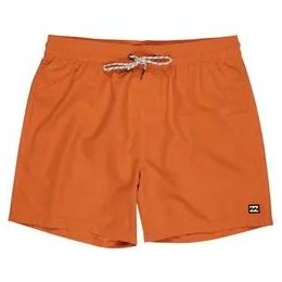 Boardshorts Billabong "All Day Layback 16", Damen, Gr. S, orange (clay orange), Obermaterial:100% Microfaser;, Hosen