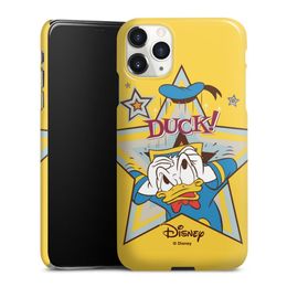 DeinDesign iPhone 11 Pro Max Handy Premium Case Smartphone Handyh&uuml;lle Schutzh&uuml;lle gl&auml;nzend Disney Official Licensed Product Donald Duck Premium Case