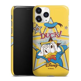 DeinDesign iPhone 11 Pro Handy Premium Case Smartphone Handyh&uuml;lle Schutzh&uuml;lle gl&auml;nzend Disney Official Licensed Product Donald Duck Premium Case