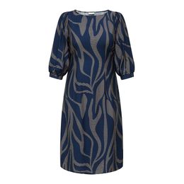 Only Carmakoma Kleid 'CARFANNIL' Damen Gr&ouml;&szlig;e 54 sand / navy Winterkleid