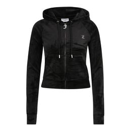 Juicy Couture Tall Zip-Up Hoodie 'MADISON' female Black size XS