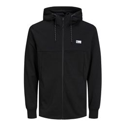 Jack & Jones Jack & Jones Zip-Up Hoodie 'JCOAir' male Black size L