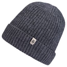 Roeckl Beanie 'KLASSISCHE STRICKM&Uuml;TZE' male Grey size Onesize