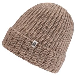 Roeckl Beanie 'RIB & RISE' female Beige size Onesize