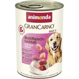 animonda GranCarno Original Nassfutter Hund Adult, Multifleisch Cocktail 24x400 g