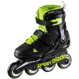 Rollerblade Microblade Inline-Skates Kinder - schwarz - Gr. 36,5-40,5