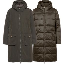 WLD Doubledutcher Parka Damen - oliv - Gr. M - Polyamid