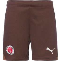Puma Fc St. Pauli 24-25 Heim Fußballshorts Kinder - braun - Gr. 176 - Polyester