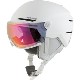 Atomic Savor Visor Photo Helm - weiß - Gr. 55-59