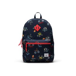 HERSCHEL Rucksack 'Heritage' Jungen Größe One Size navy / gelb / orange / rot