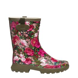 Aigle Damen Kurzgummistiefel Alya Print Bloom (Größe: 41)