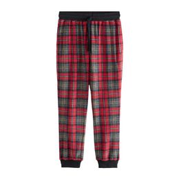 next Pyjamahose Herren Gr&ouml;&szlig;e S dunkelgrau / rot / wei&szlig;