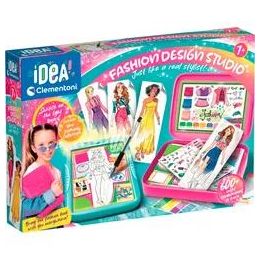 Kreativset Clementoni "Idea, Fashion Design Studio", bunt, Kreativsets, Kinder, Kunststoff, Mit Licht