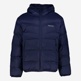 Dunkelblaue Igloo Pufferjacke mit Kapuze