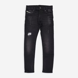 Diesel Schwarze Jeans mit Destroyed-Design