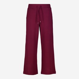 soyaconcept Burgunderfarbene Banu Wide Leg Jogginghose