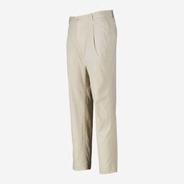 Scotch & Soda Beigefarbene Blake Regular Fit Hose aus Cord