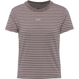 Nike Nsw T-Shirt Damen - braun - Gr. XS