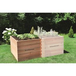 Rettenmeier Outdoor Wood Hochbeet 'Emilia' Douglasie natur 100 x 72,5 x 94 cm