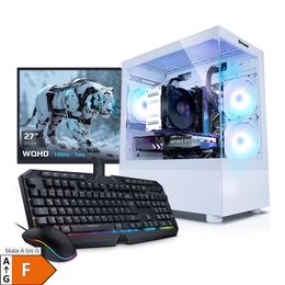 Weinhaus Markus Kiebel PC Set Gaming mit 27 Zoll TFT Invader XS VIII AMD Ryzen 7 8700F, 32GB DDR5, NVIDIA RTX 5070 12 GB, 1TB SSD, Windows 11