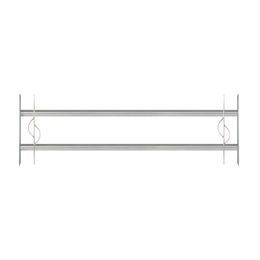 Alberts Fenstergitter Secorino Style 1000 - 1500 x 300 mm Ausziehgitter