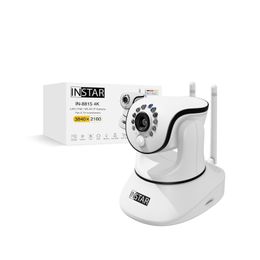 INSTAR IN-8815 4K steuerbare Innenkamera / &Uuml;berwachungskamera mit LAN / WLAN und PoE, Wei&szlig;