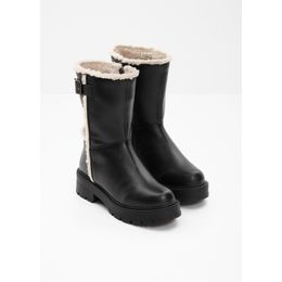 bonprix Stiefel, schwarz