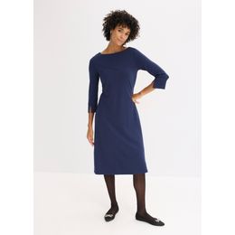 bonprix Kleid aus Punto di Roma, blau