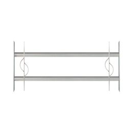 Alberts Fenstergitter Secorino Style 700 - 1050 x 300 mm Ausziehgitter