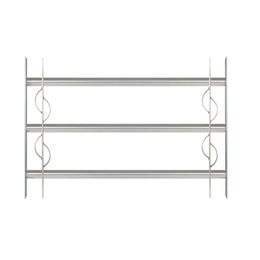 Alberts Fenstergitter Secorino Style 700 - 1050 x 450 mm Ausziehgitter