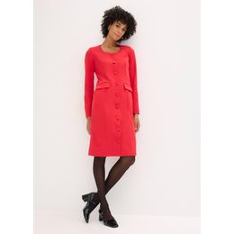 bonprix Blazerkleid mit Spitzenkante, rot