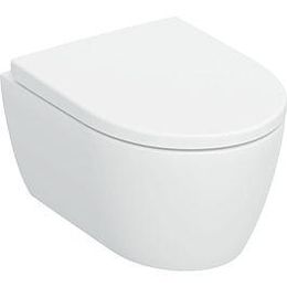 Geberit iCon Wand-Tiefspül-WC 503049JT1 35,5x49cm, verkürzte Ausladung, mit WC-Sitz, weiß matt
