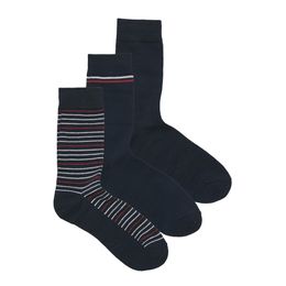 Jack & Jones Jack & Jones Socken Herren Gr&ouml;&szlig;e 41/46 nachtblau / dunkelrot / wei&szlig;