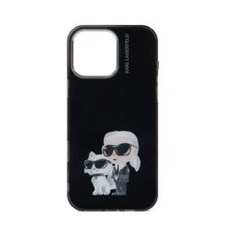 K by KARL LAGERFELD Karl Lagerfeld Smartphoneh&uuml;lle 'iPhone 16 Pro Max' Damen Gr&ouml;&szlig;e One Size hellbeige / schwarz / offwhite