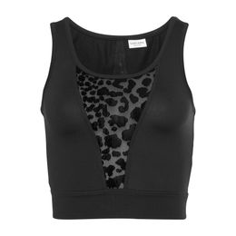 active by Lascana Lascana Active Top Damen Gr&ouml;&szlig;e XXS/XS schwarz
