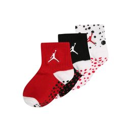 Jordan Socken Jungen Gr&ouml;&szlig;e 3/4.5Y rot / schwarz / wei&szlig;