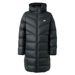 Nike Sportswear Mantel 'WINDRUNNER STMNT' Herren Gr&ouml;&szlig;e XL schwarz / wei&szlig;