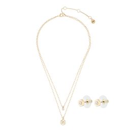 DKNY Schmuckset Damen Gr&ouml;&szlig;e One Size gold / transparent