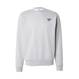 Reebok Sportsweatshirt 'KAI' Herren Gr&ouml;&szlig;e XS hellgrau / schwarz